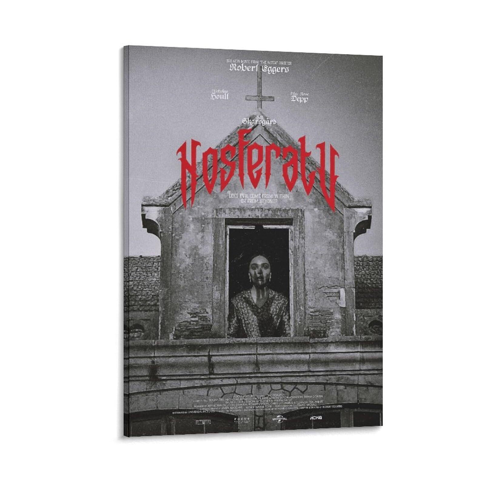 Nosferatu The Vampyre Movie Horror Film Canvas Wall Art Posters For ...