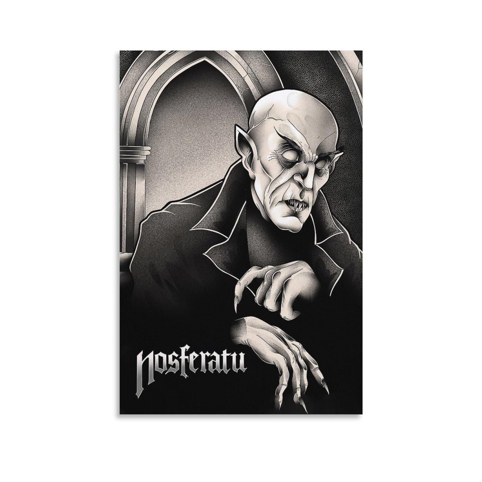Nosferatu The Vampyre Movie Horror Film Canvas Wall Art Posters For ...