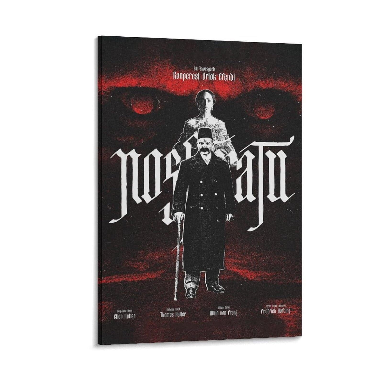 Nosferatu The Vampyre Movie Horror Film Canvas Wall Art Posters For ...