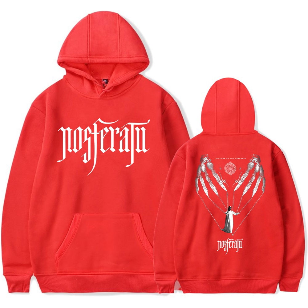 Nosferatu merch horror movie series Hooded Drawstring Pocket Sweatshirt ...
