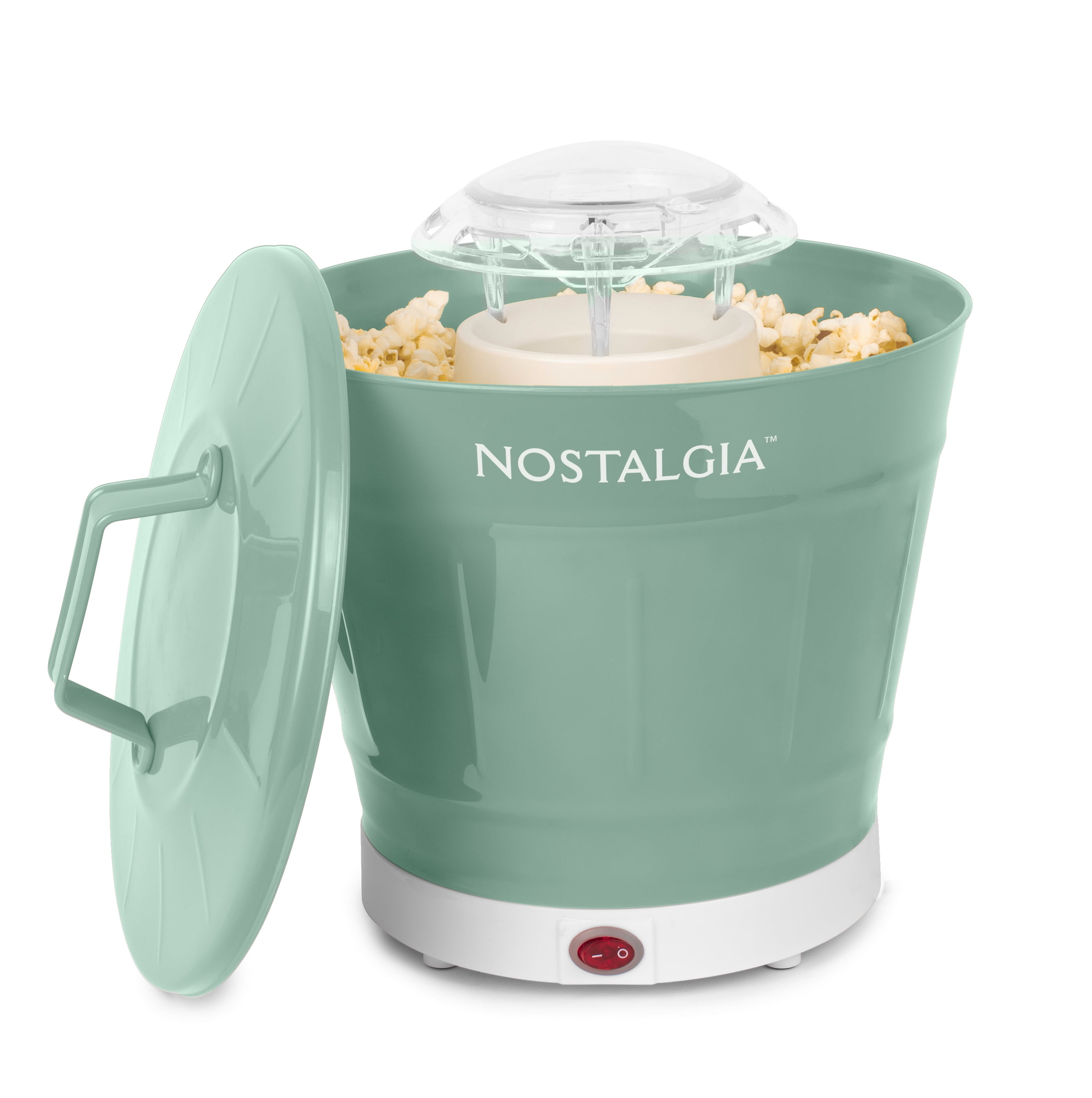 Nostalgia 1040 W Green Hot Air Electric Popcorn Popper - Walmart.com