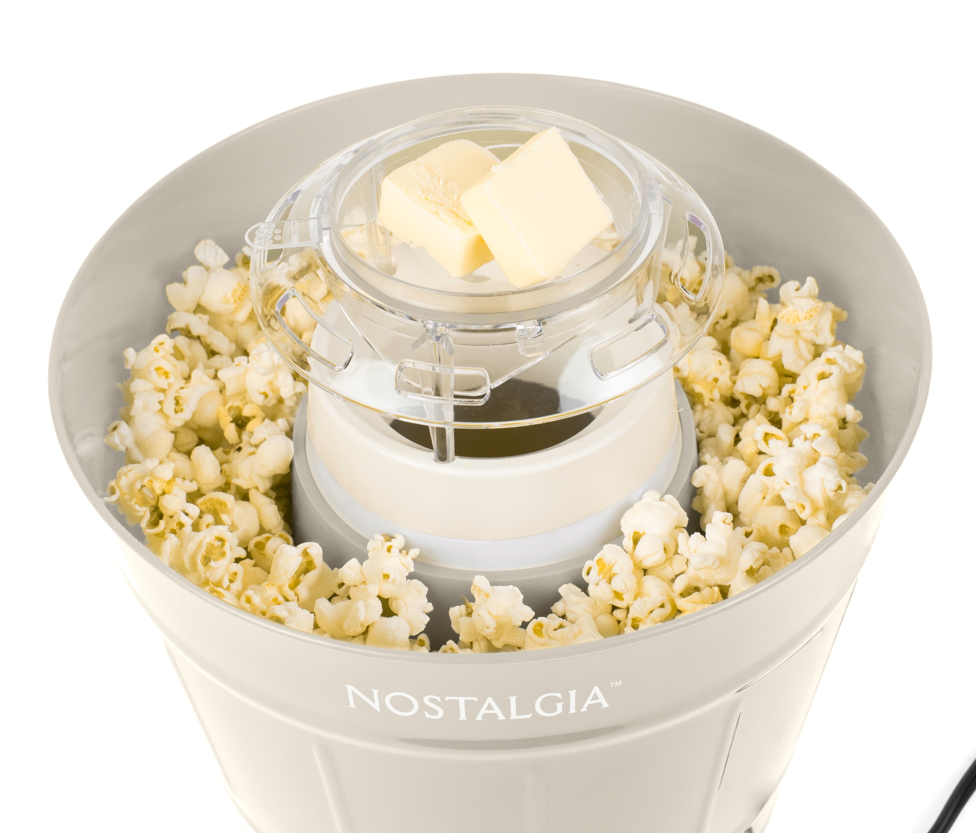 Nostalgia 1040 W Khaki Hot Air Electric Popcorn Popper - Walmart.com