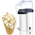 Nostalgia 1200W Electric Hot Air Popcorn Popper, 16 Cups, 3 Minutes ...