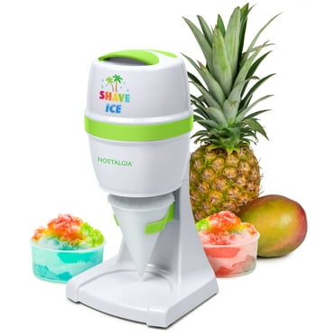 Nostalgia Electric Ice Shaver Snow Cone Machine for Making Shaved Ice ...