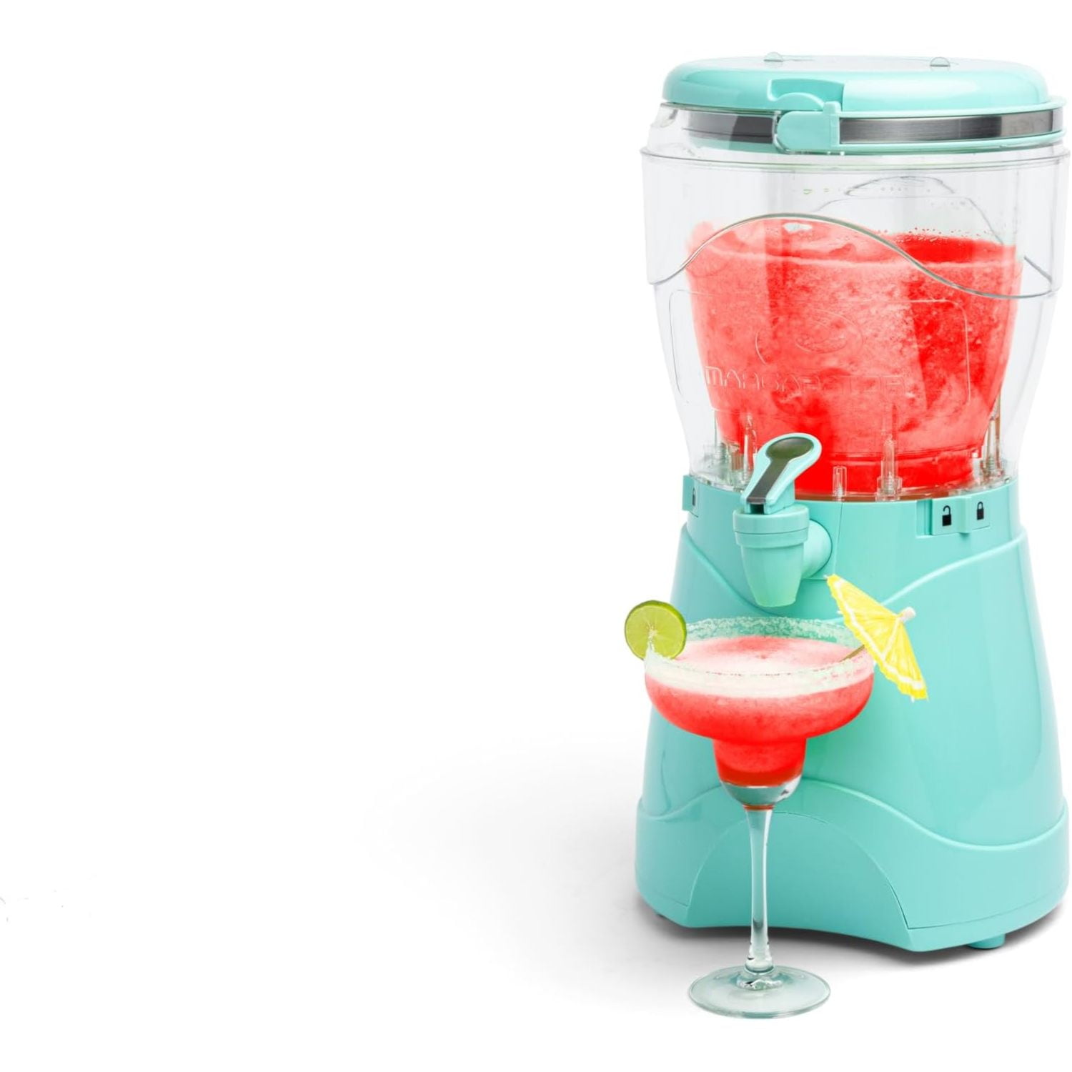 Nostalgia Frozen Drink Maker and Margarita Machine for Home - 128-Ounce ...