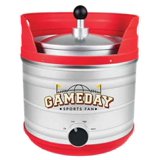 Nostalgia Game Day 4-Qt Slow Cooker Portable Crock Pot with Lid & Ladle ...