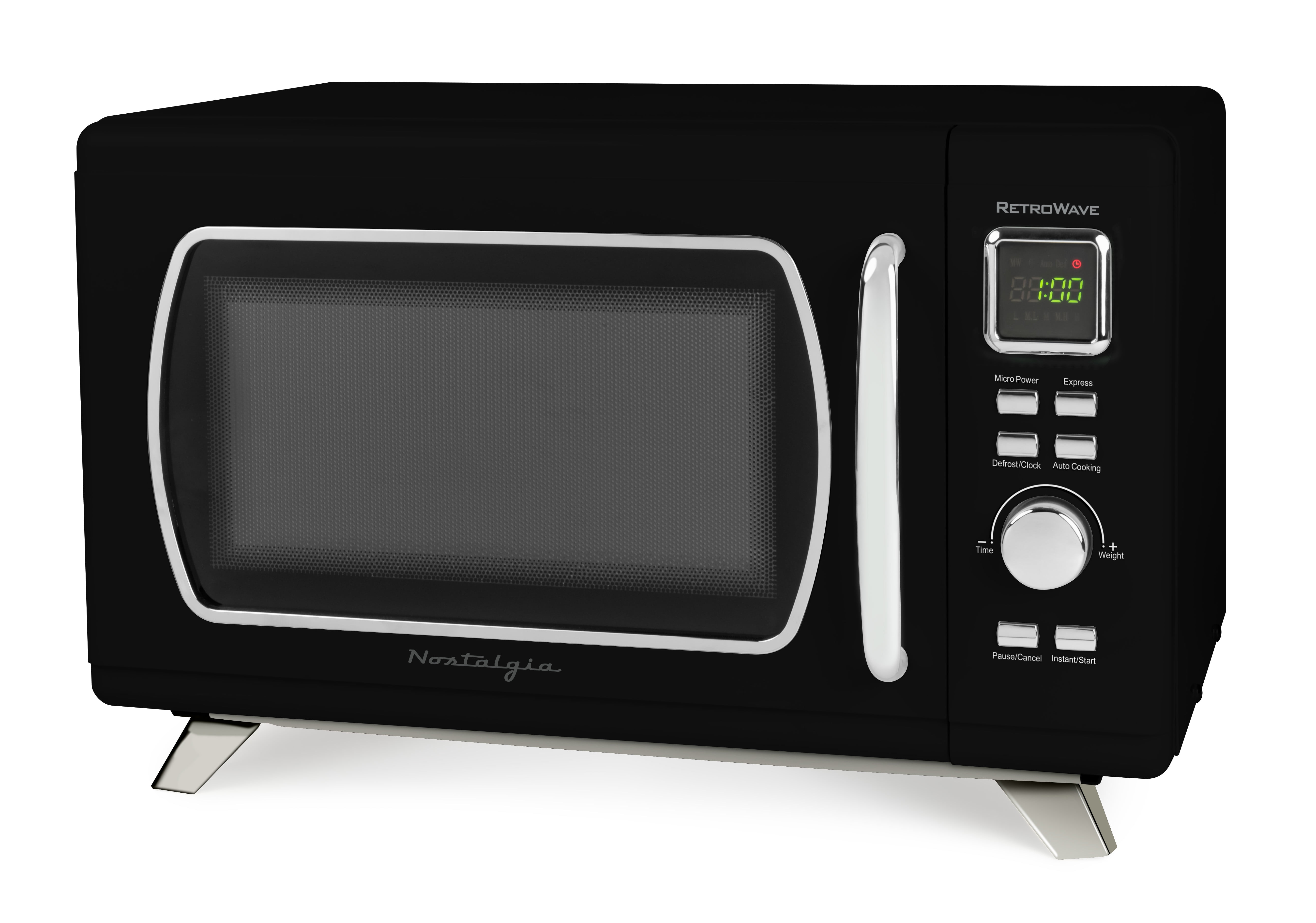 Nostalgia Mid-Century Retro Countertop Kitchen Appliance, 0.9 Cu. Ft ...