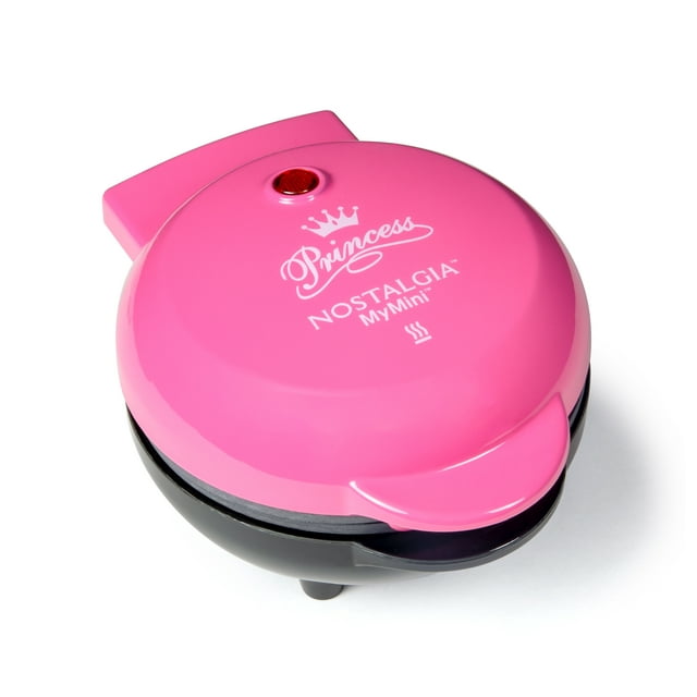 Nostalgia MyMini Princess Icons Shaped Personal Electric Waffle Maker ...