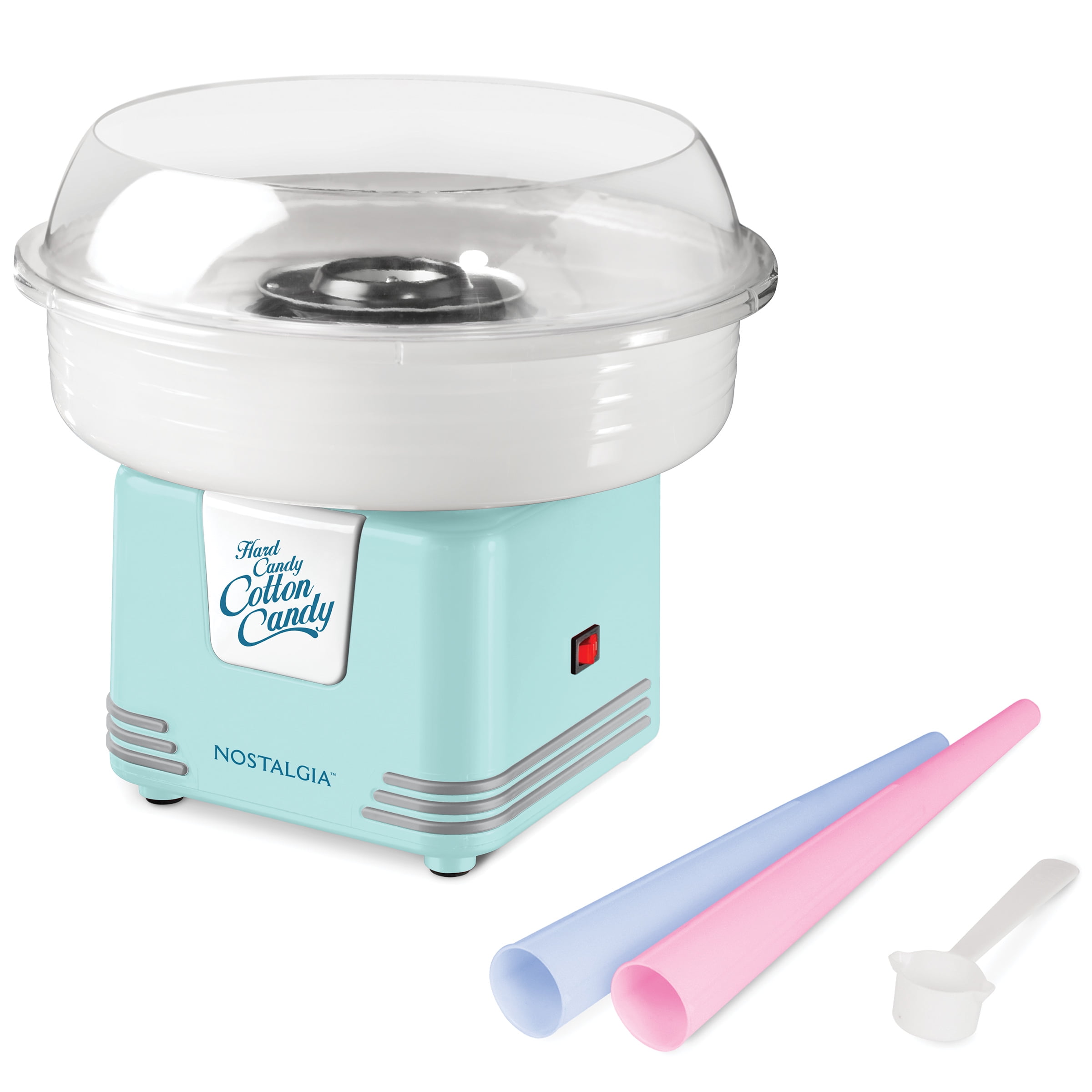 Nostalgia NRPCM45AQ Hard & Sugar-Free Candy Cotton Candy Maker ...