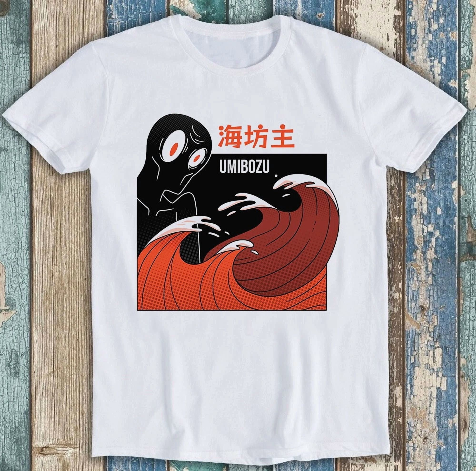 Nostalgia Natsukashii Funny Japanese Calligraphy Great Wave Unisex T ...