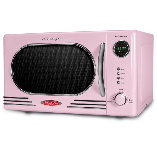 Nostalgia Retro Countertop Microwave Oven - Large 1000-Watt - 1.1 cu ft ...
