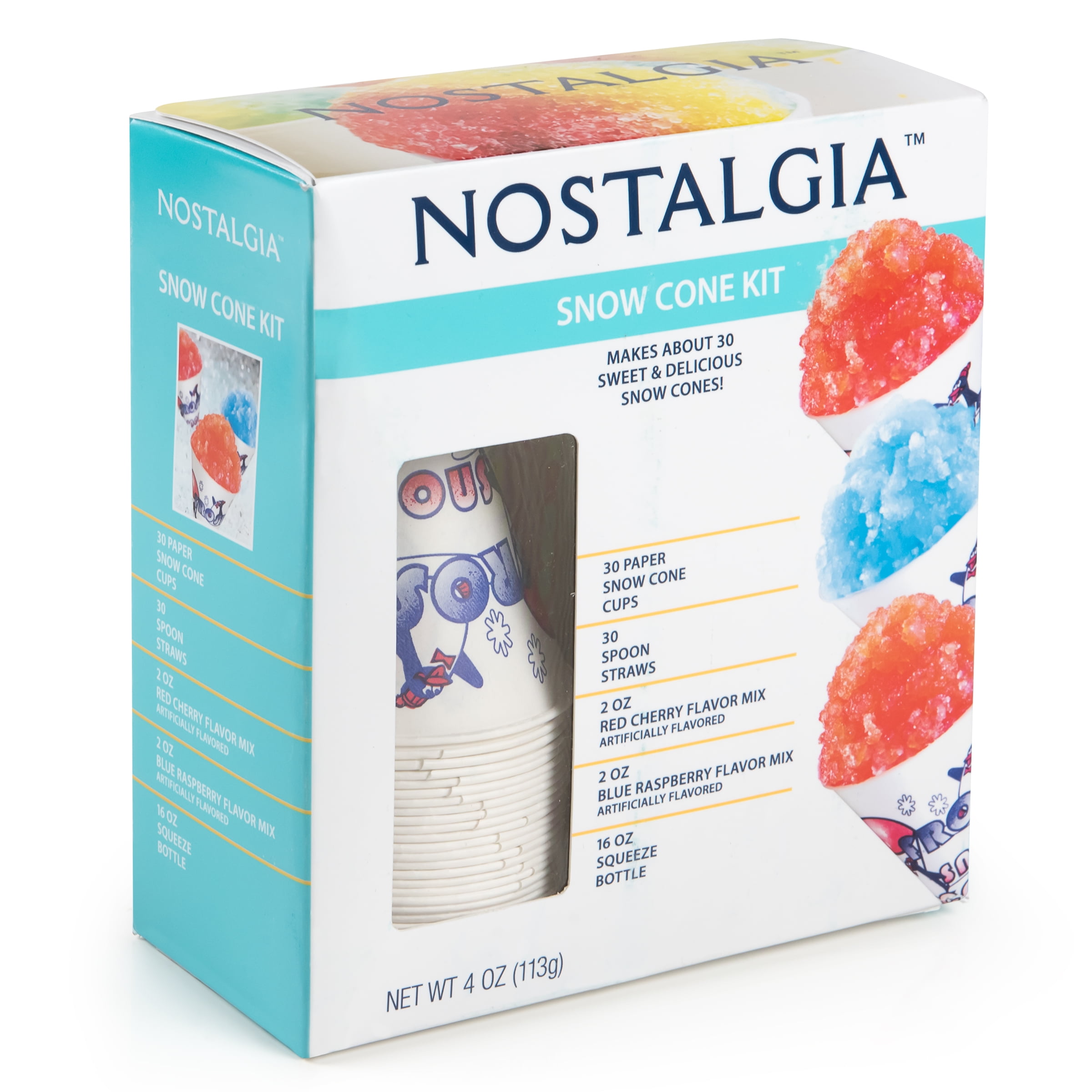 Nostalgia SCK800 Snow Cone Party Kit - Walmart.com