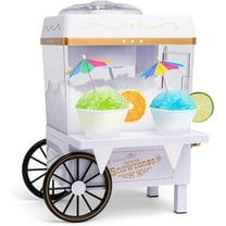 Nostalgia Countertop Snow Cone Maker, Kids Shaved Ice Machine with 2 ...