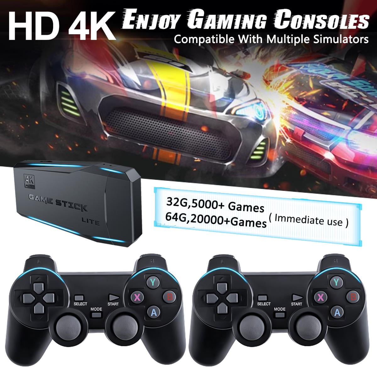 Nostalgia Stick Game Console Wireless Controller Retro Game Stick - Revisit Classic Games with ...