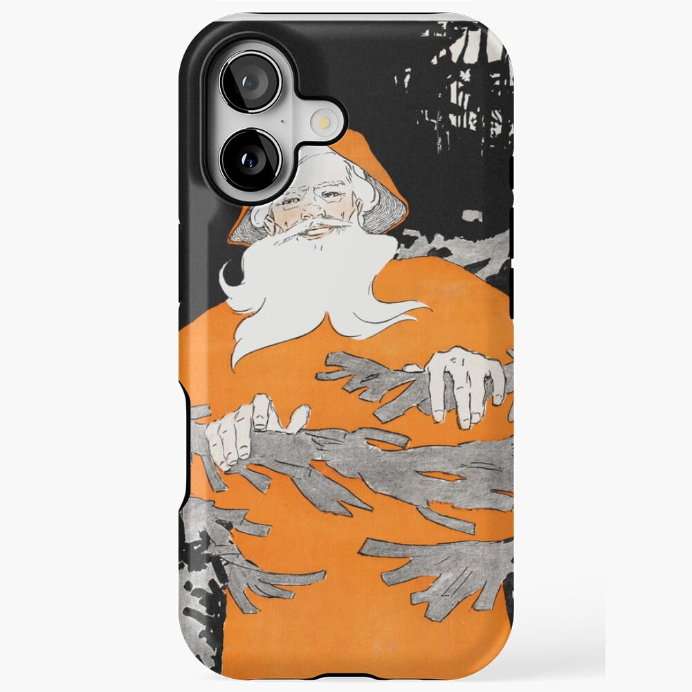 Nostalgic 1894 Holiday Vintage Scene Case for iPhone 17 through 11 Pro ...