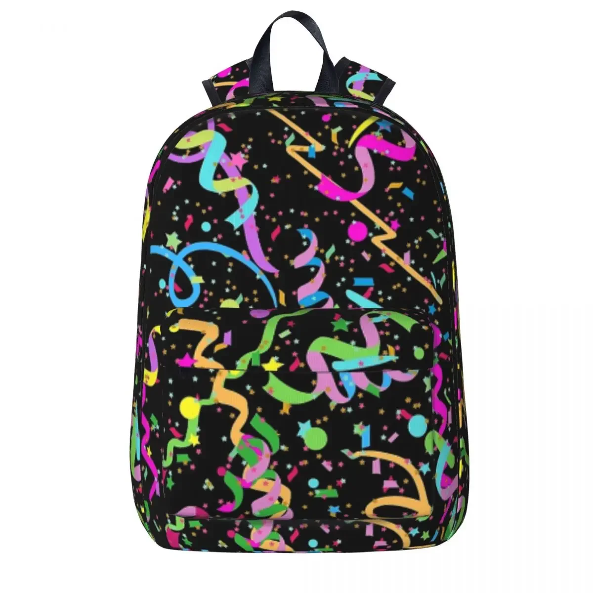 Nostalgic Arcade Carpet Pattern Backpacks Student Book bag Shoulder Bag ...