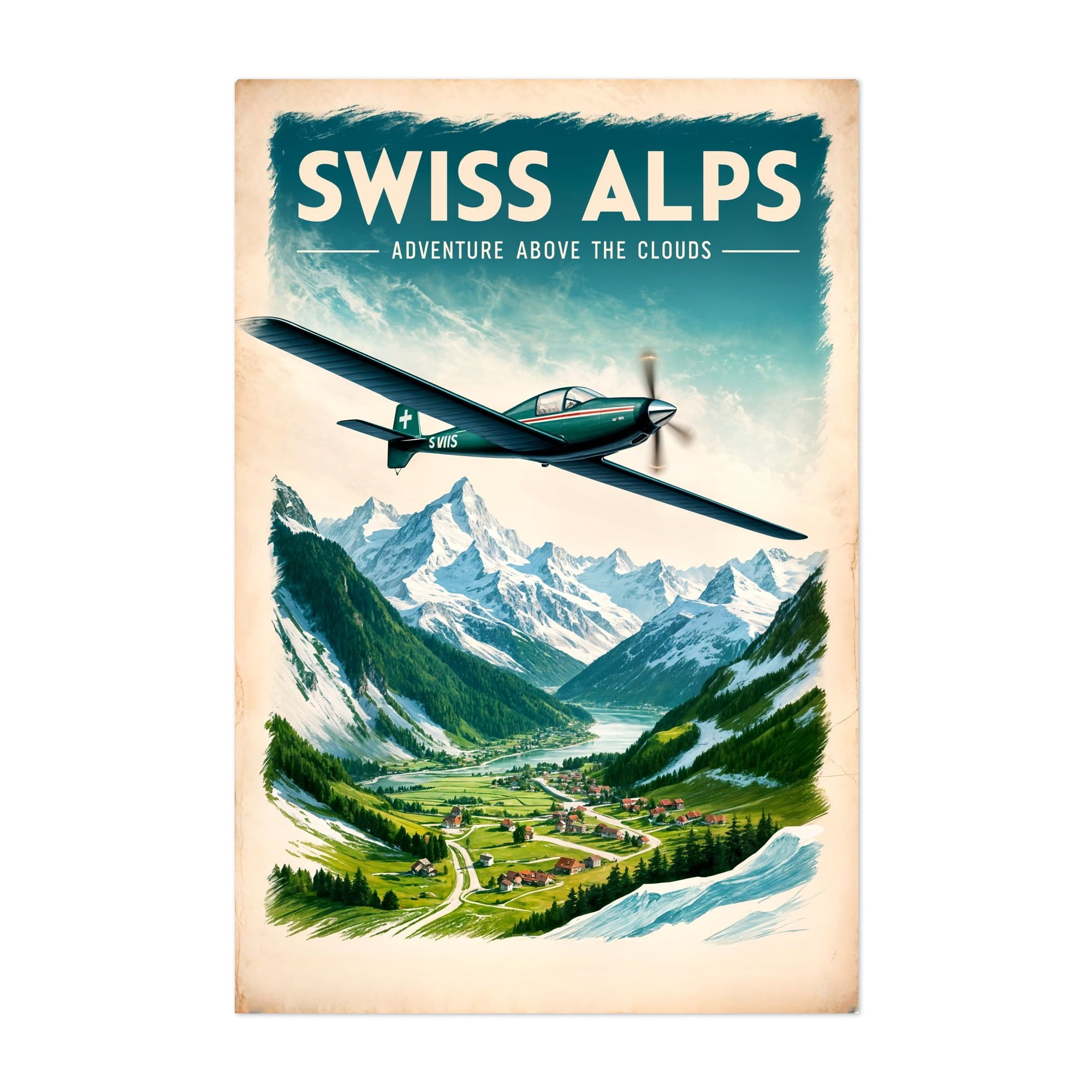 Nostalgic Aviation Charm: Gliders in the Alps - Airolo Ticino ...