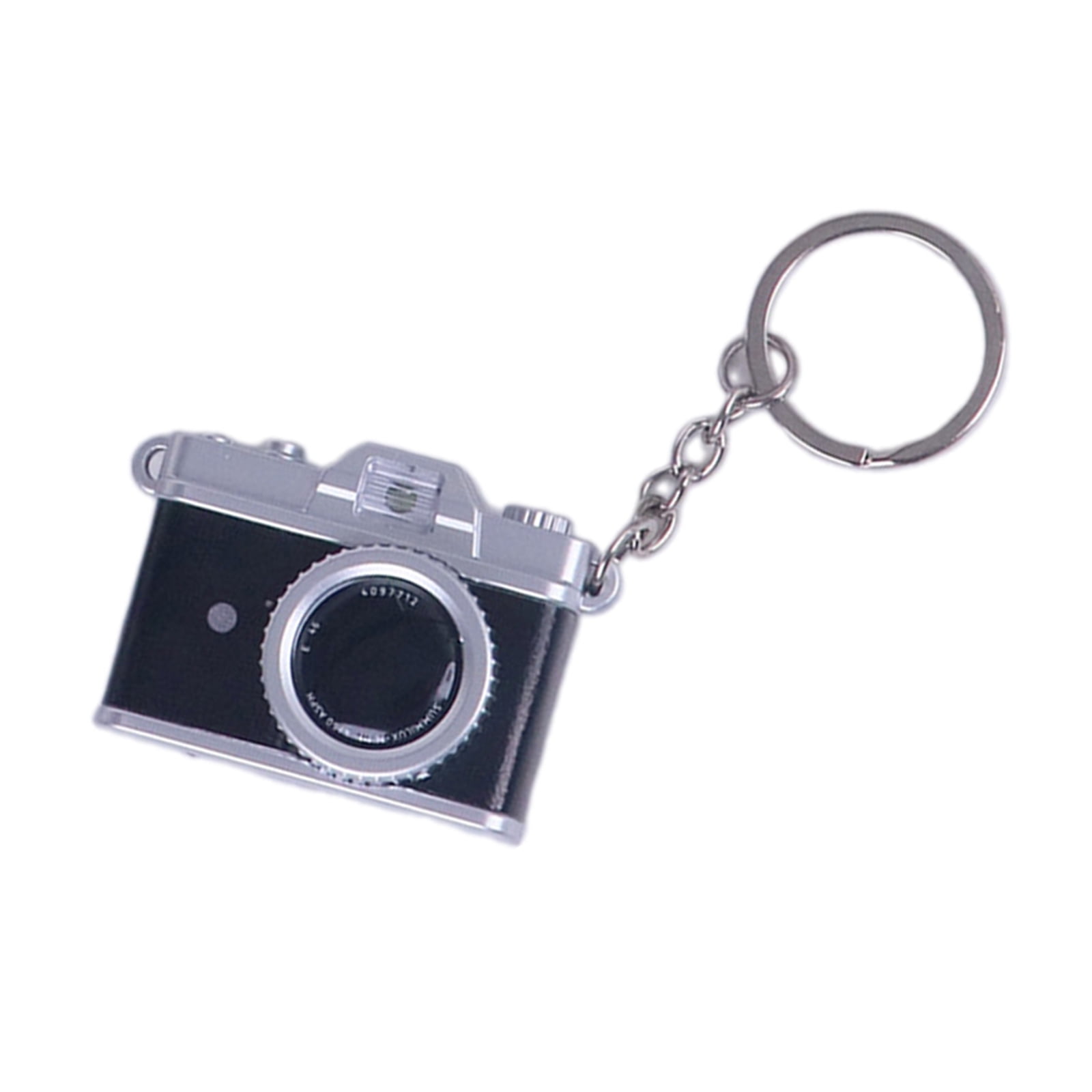 Nostalgic Camera Keyring with Glowing Buttons & Playful Sounds, Compact ...
