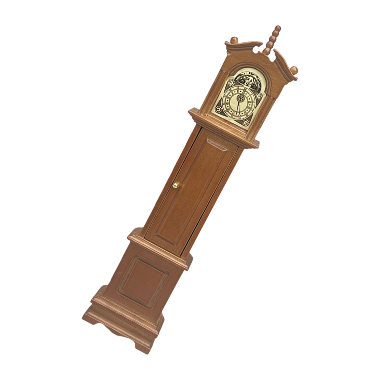 Nostalgic Grandfather Clock Model Miniature Dollhouses Piece Adds ...