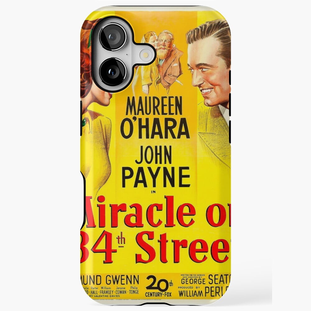 Nostalgic Miracle on 34th Street Scene Case for iPhone 17 to 11 Pro Max ...