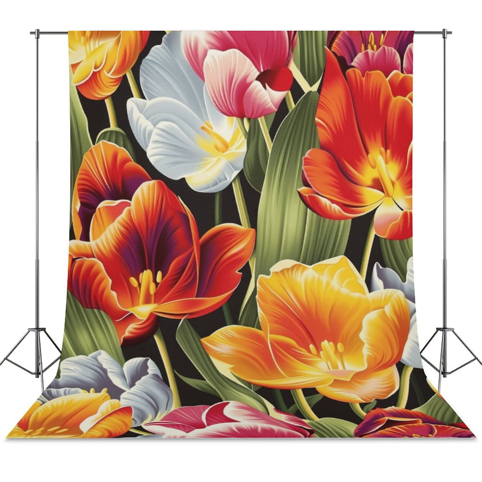 Nostalgic Vintage Floral Backdrop Background for Photography Photo Booth Backdrop for Photoshoot ...