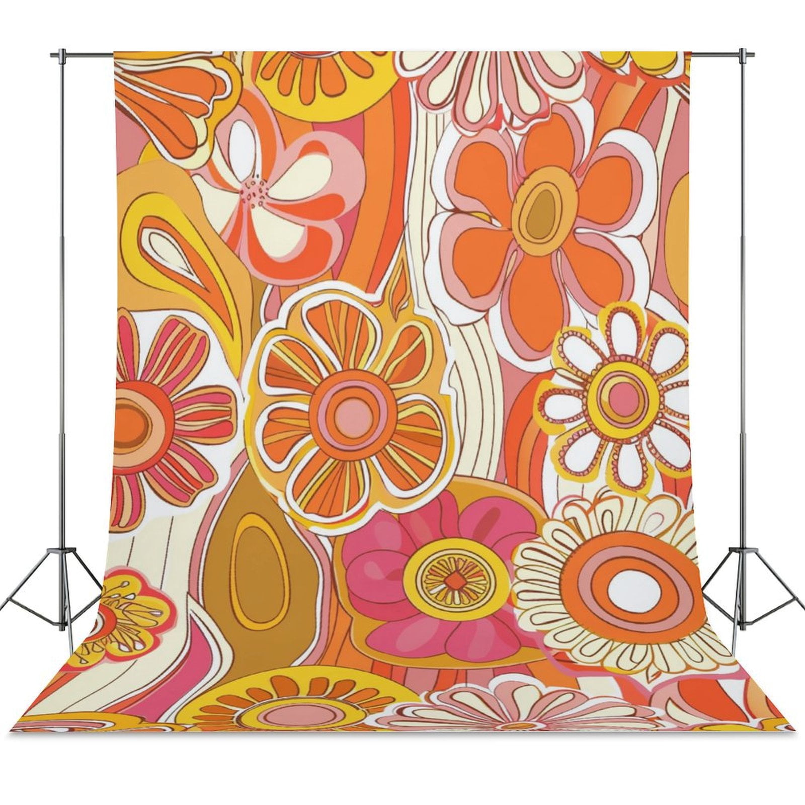 Nostalgic Vintage Floral Backdrop Background for Photography Photo ...