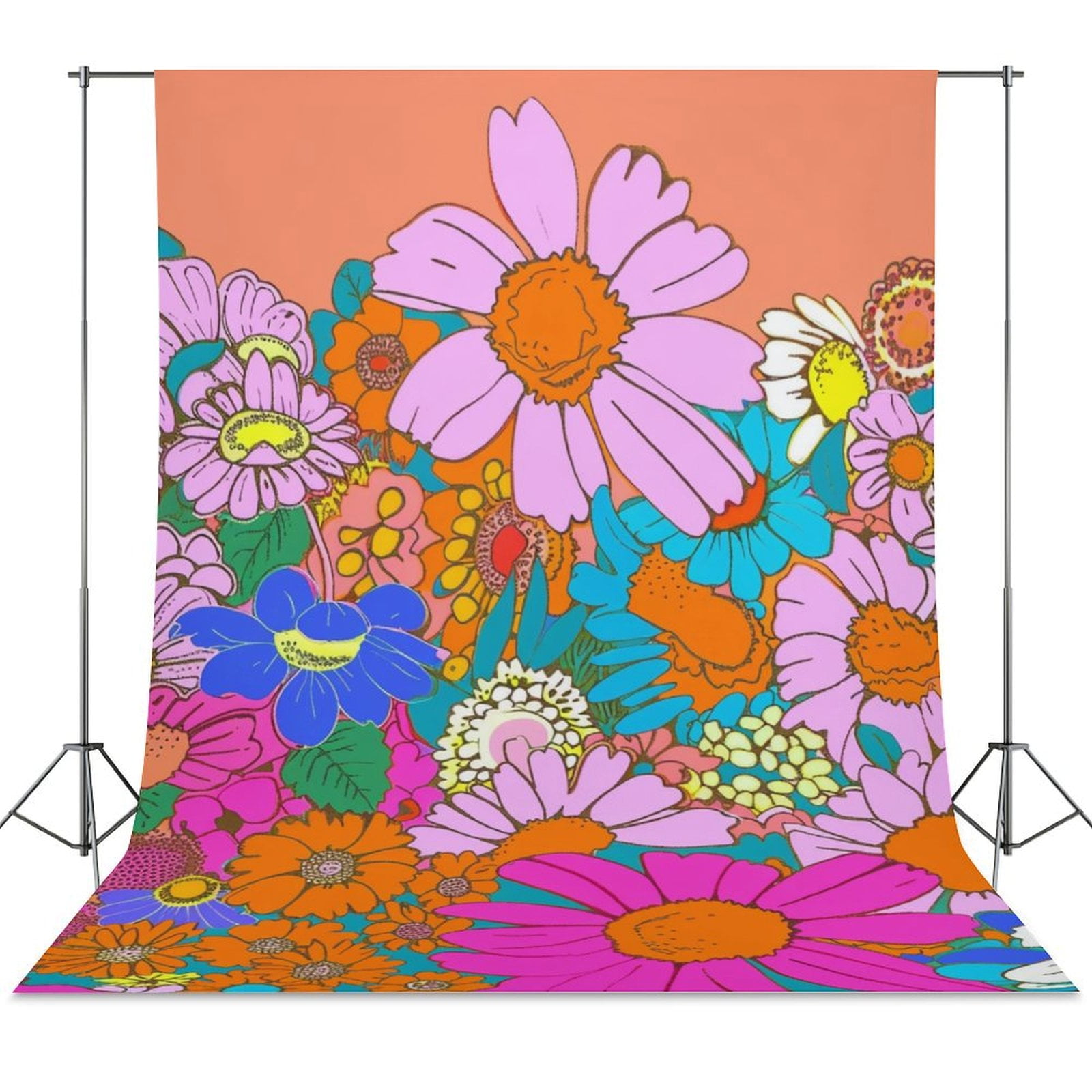Nostalgic Vintage Floral Spring Backdrop Backdrops for Photography ...