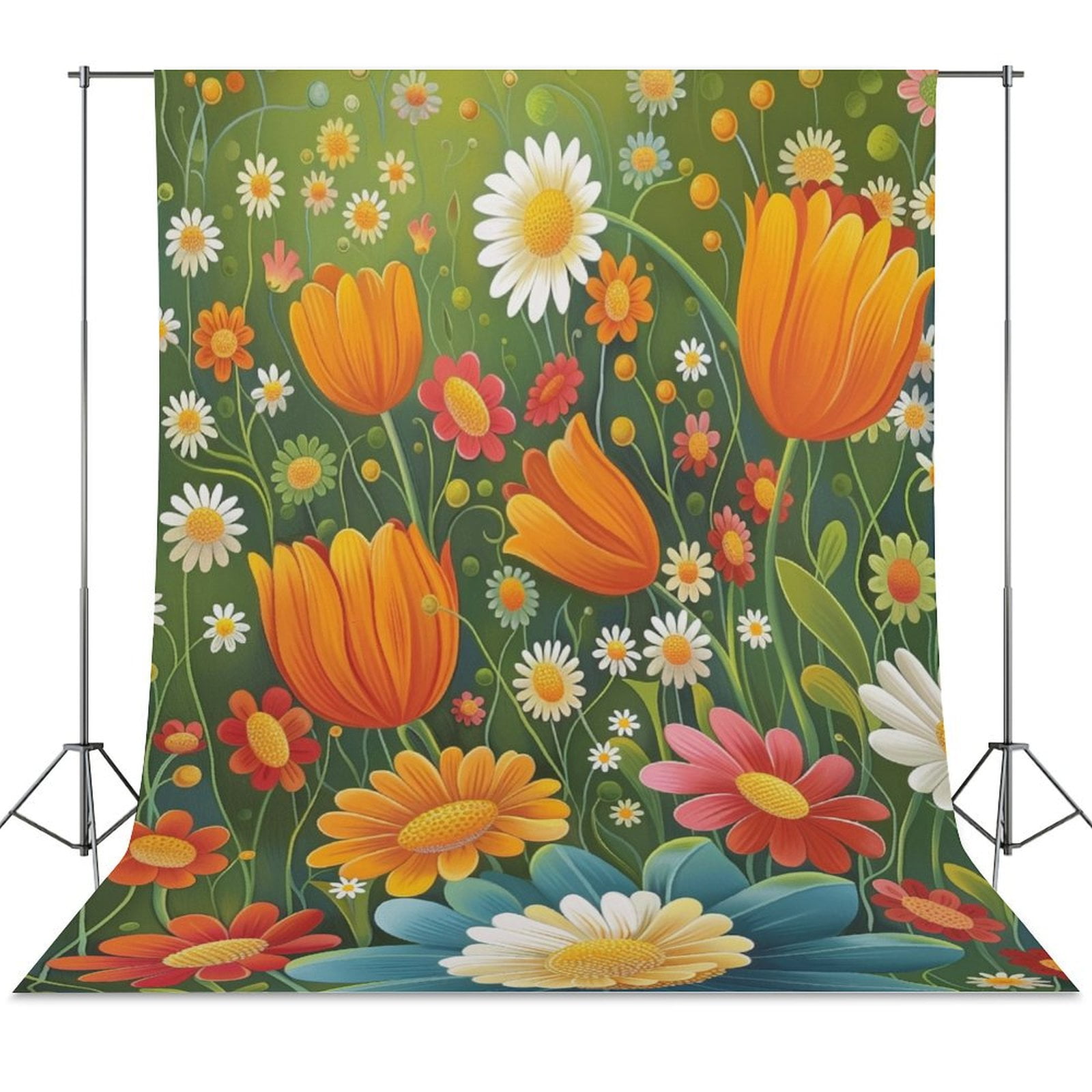 Nostalgic Vintage Floral Spring Backdrop Backdrops for Photography ...