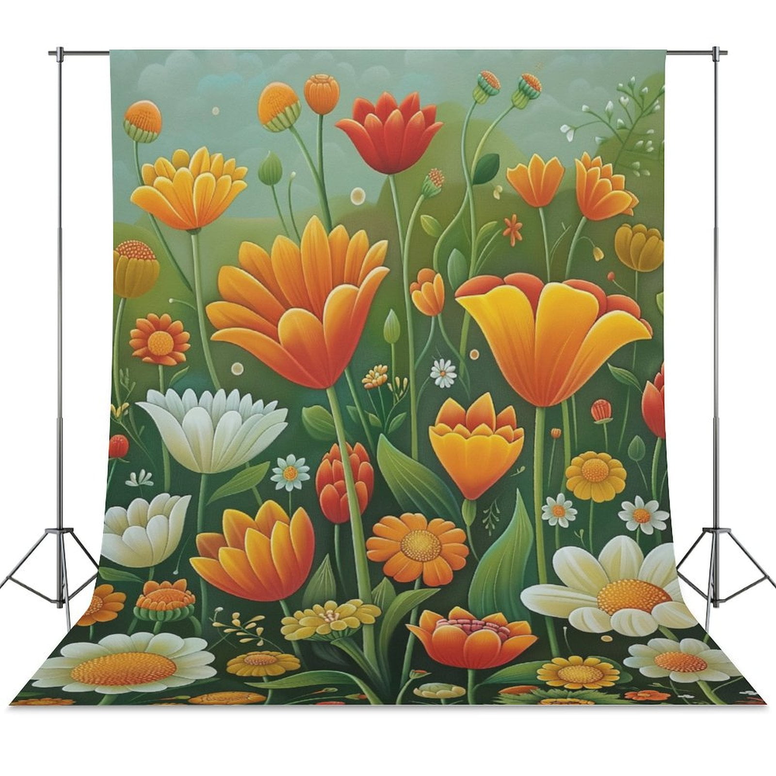 Nostalgic Vintage Floral Spring Backdrop Backdrops for Photography ...