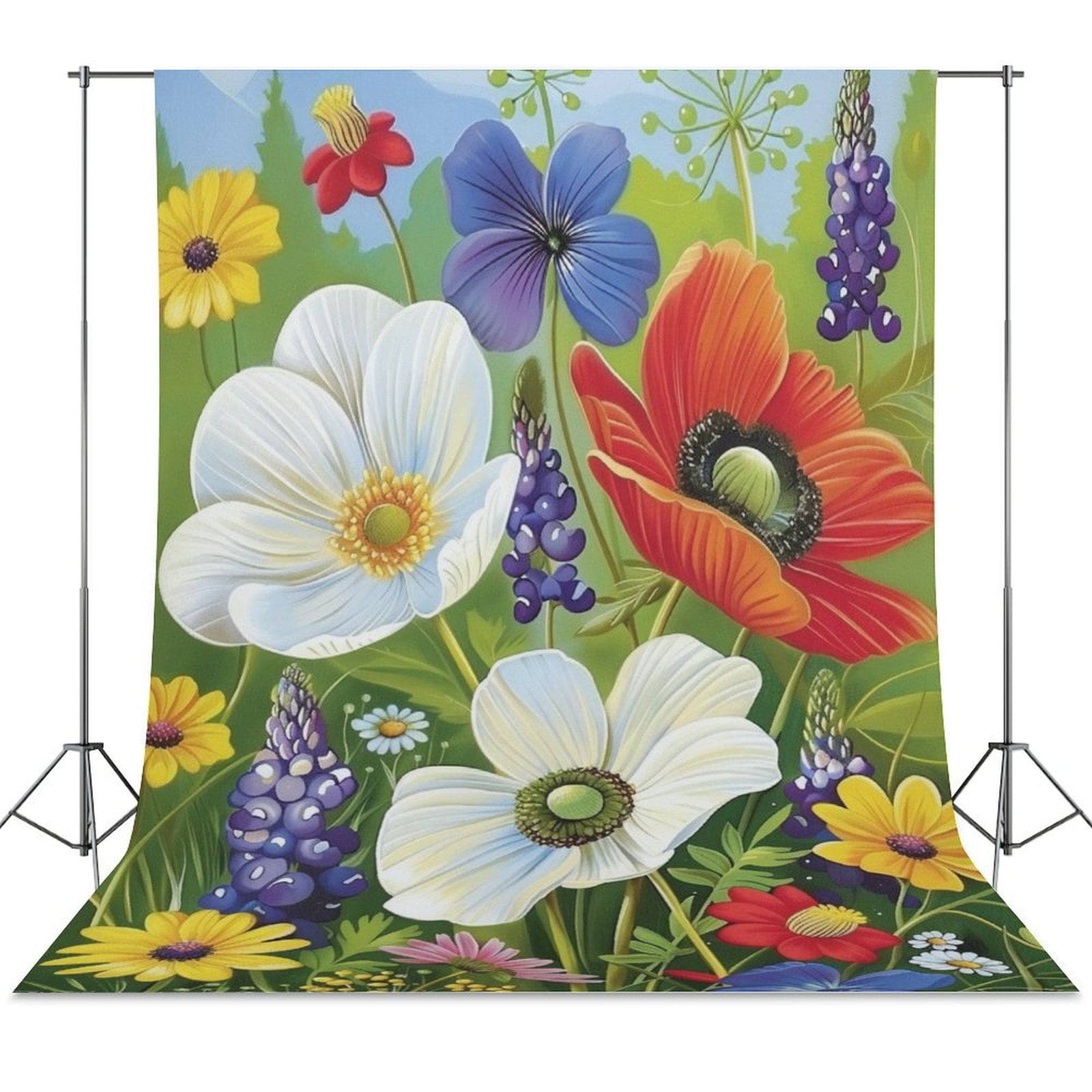 Nostalgic Vintage Floral Spring Backdrop Backdrops for Photography ...