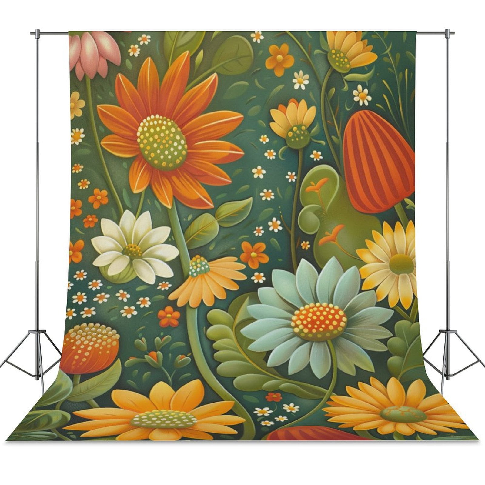 Nostalgic Vintage Floral Spring Backdrop Backdrops for Photography ...