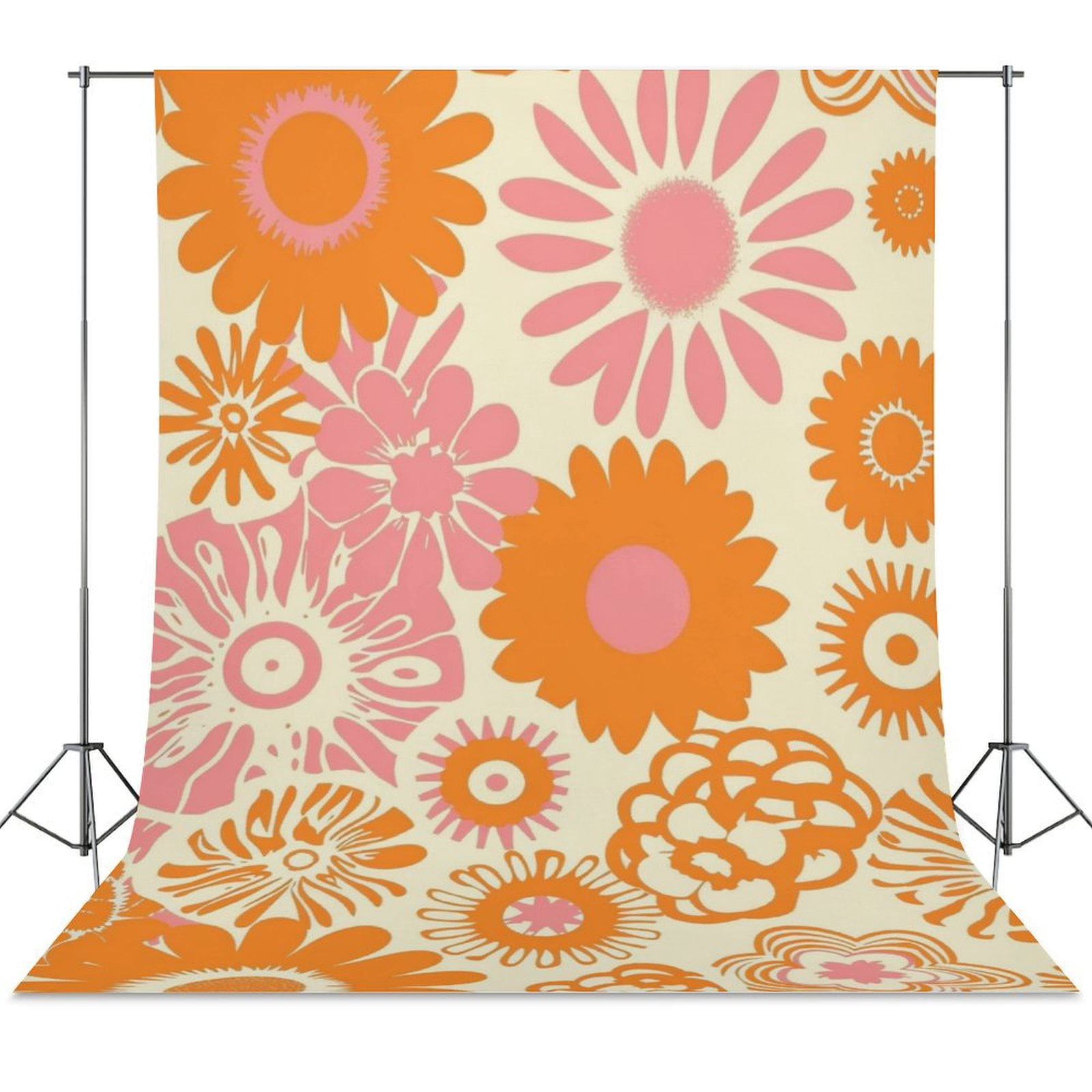 Nostalgic Vintage Floral Spring Wall Backdrop Background Floral ...