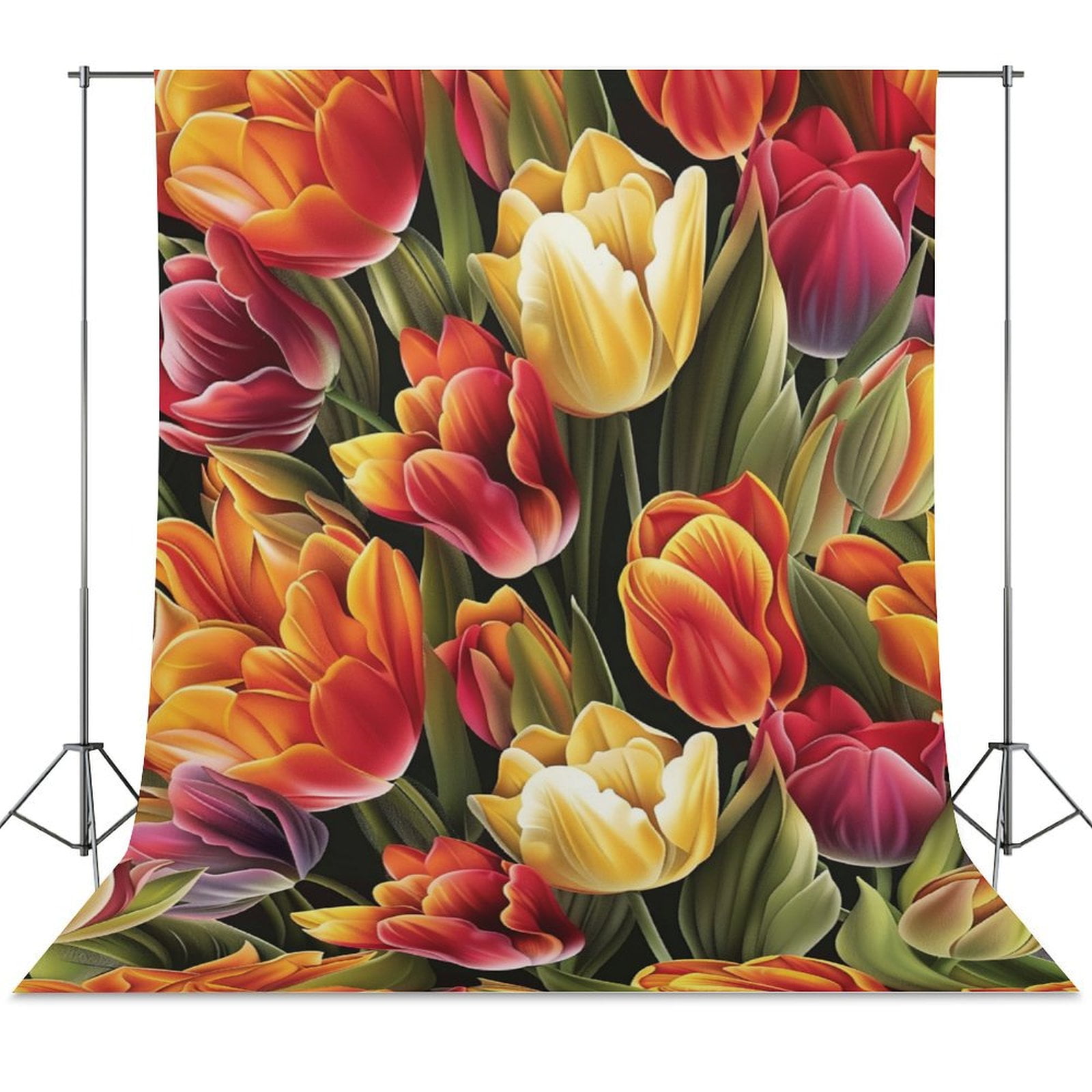 Nostalgic Vintage Floral Spring Wall Backdrop Background Floral ...