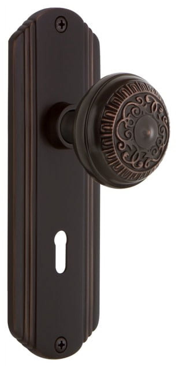 Nostalgic Warehouse Decead_Psg_234_Kh Classic Egg And Dart Solid Brass Passage Door Knob ...