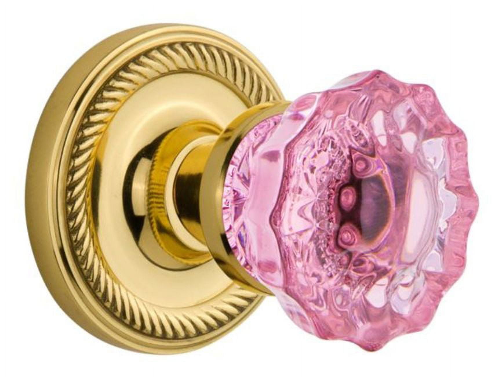 Nostalgic Warehouse Ropcrp_Prv_234_Nk Rope Solid Brass Rose Privacy ...