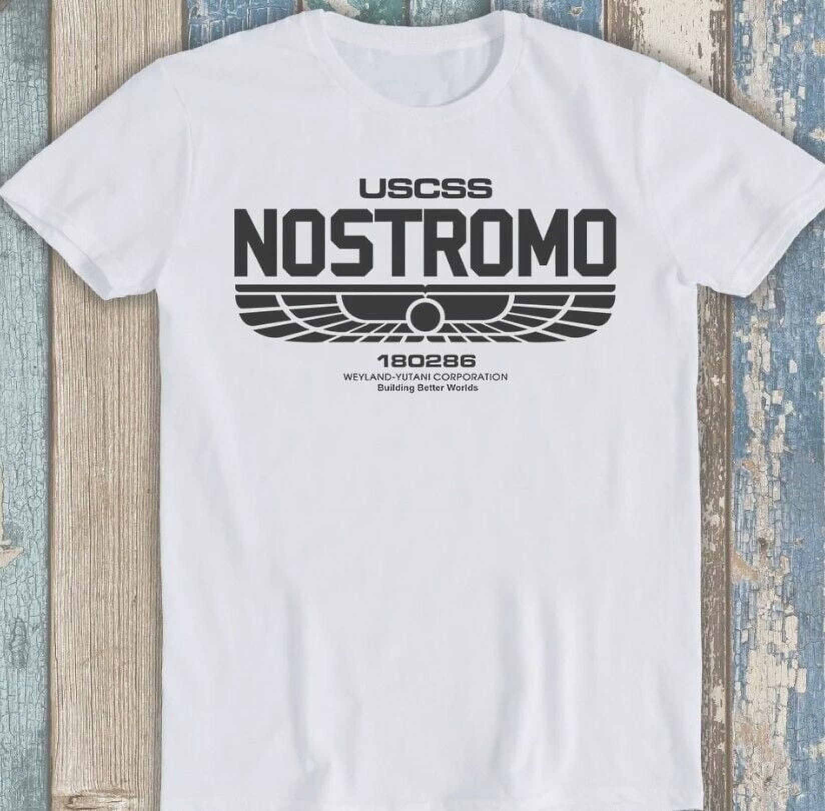 Nostromo 180286 Alien Movie USCSS Weyland-Yutani Sci-fi Gift Tee T ...