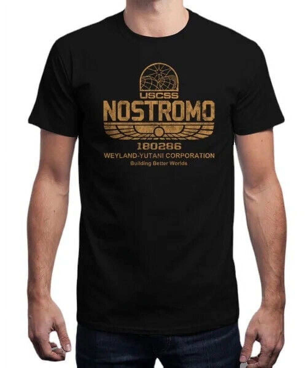 Nostromo T Shirt USCSS Weyland Yutani Alien Predator Prometeus Marines ...