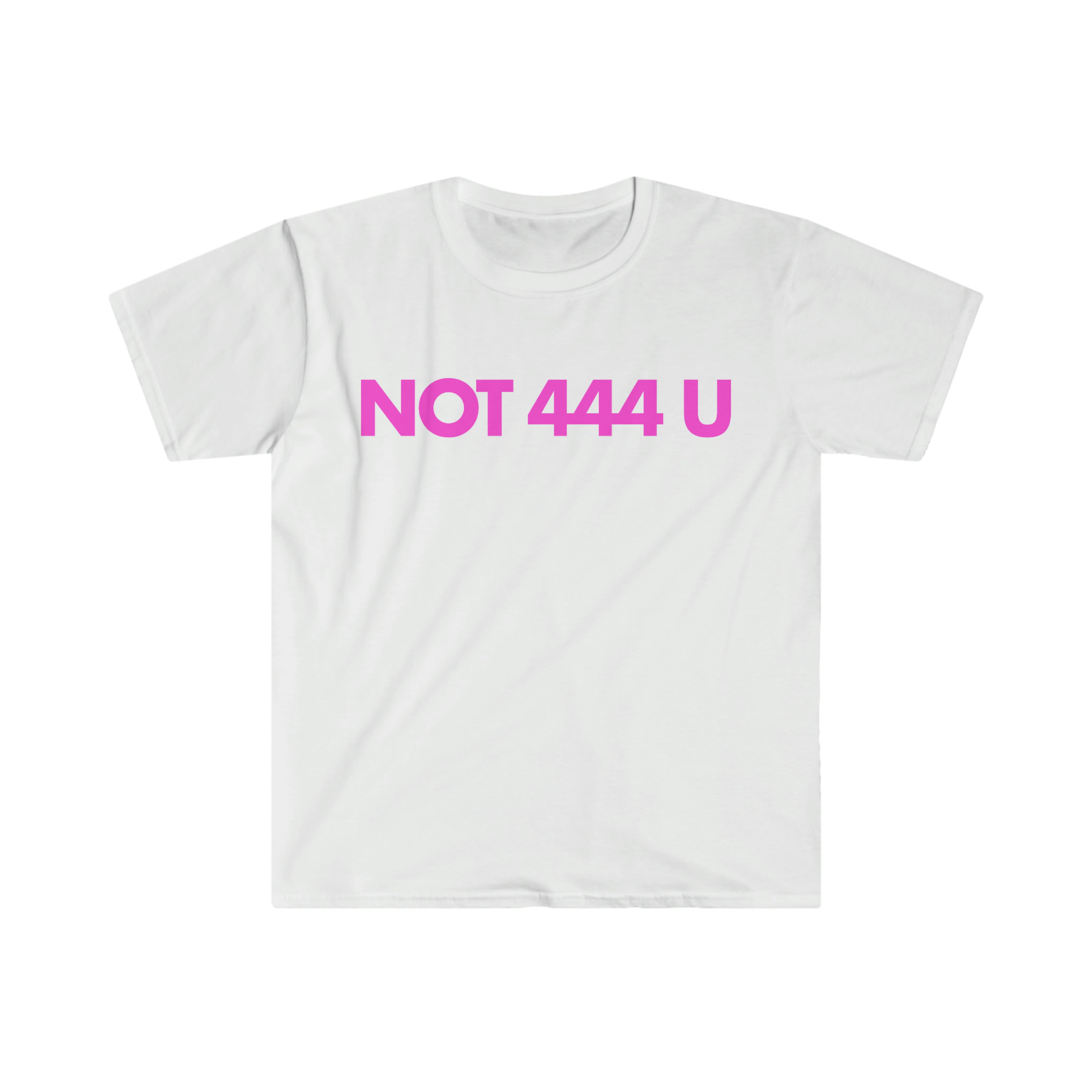 Not 444 U Funny Angel Number Y2K Tee Shirt - Walmart.com