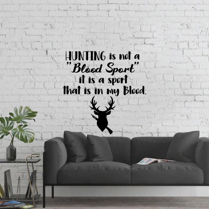 Not A Blood Sport Hunting Quote Hunter Huntsman Hunt Forest Animal ...