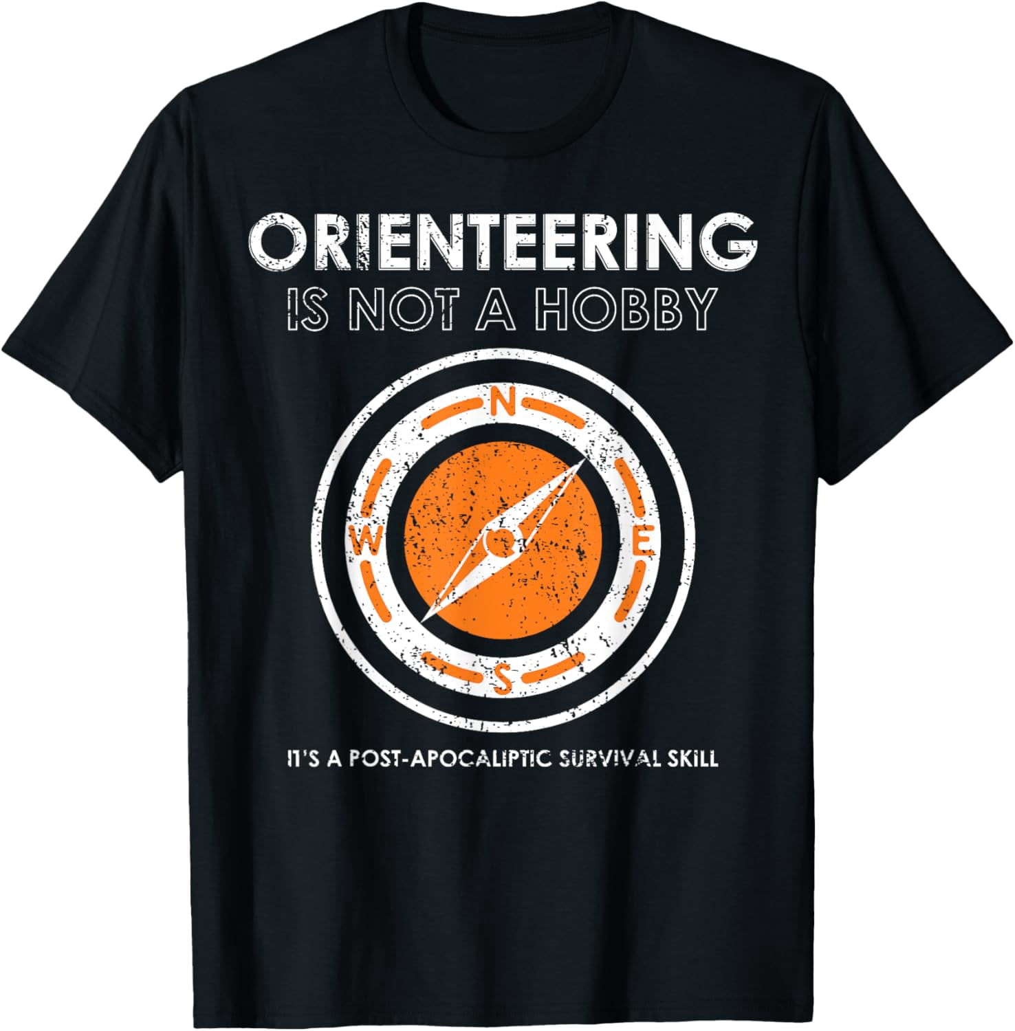 Not A Hobby Compass Orienteering T-Shirt - Walmart.com