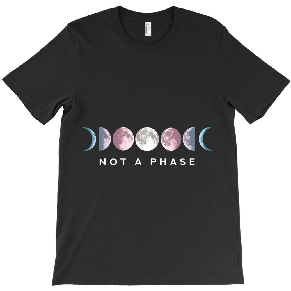 Not A Phase Moon LGBT Trans Pride Transgender Themed for a Pride Month ...