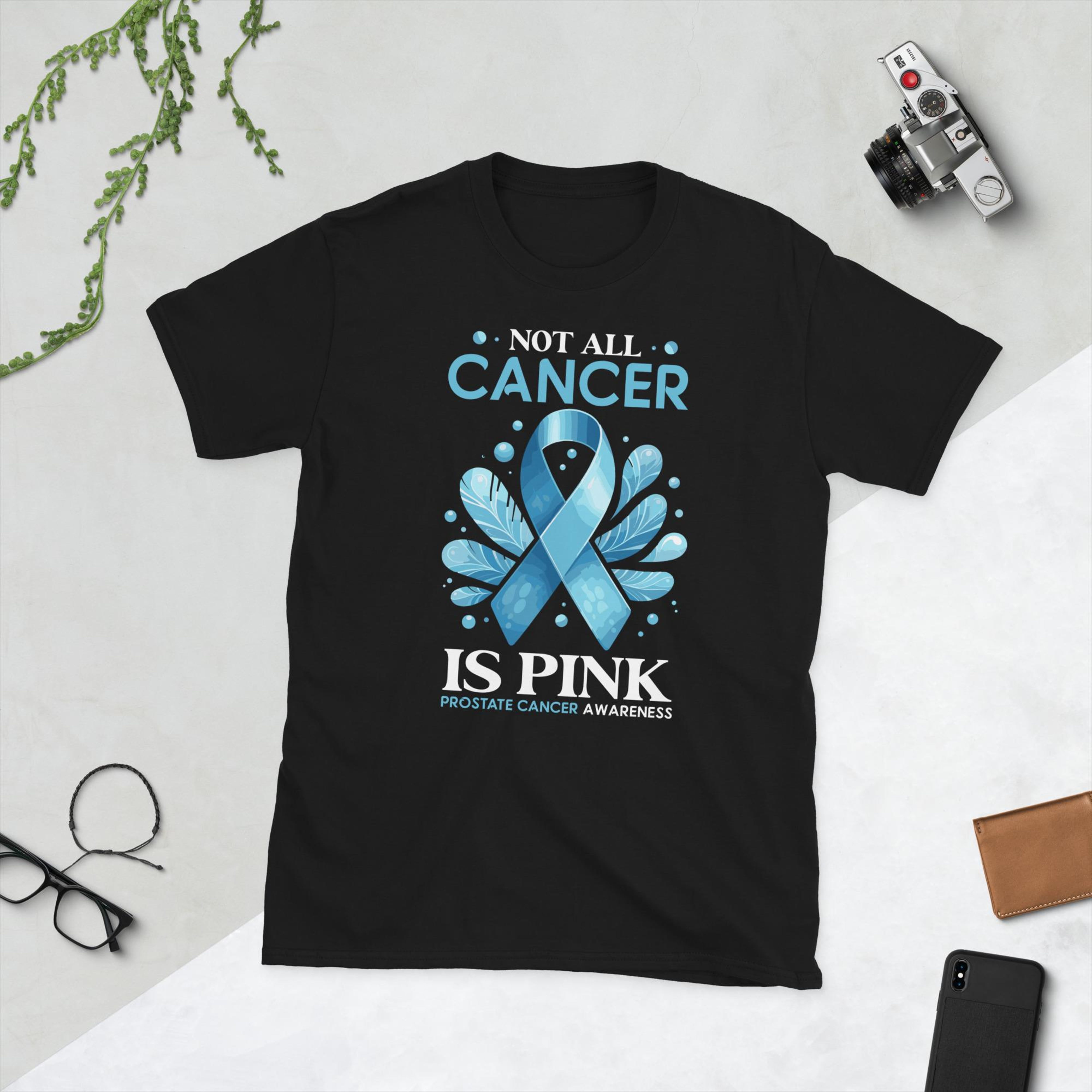 Not All Cancer Is Pink Prostate Cancer Awareness Blue Ribbon - Walmart.com