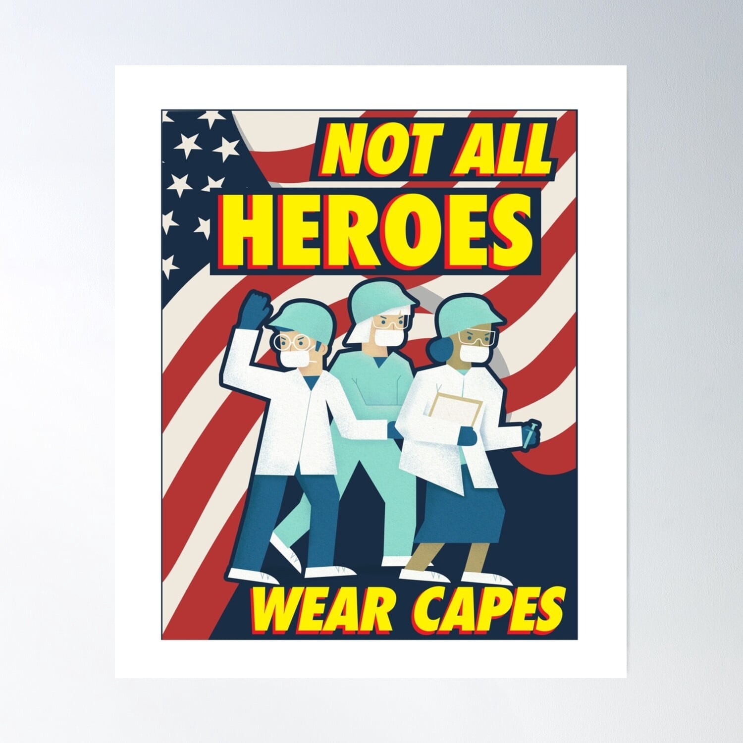 Not All Heroes Wear Capes - Thanks Health Workers - First Responders ...
