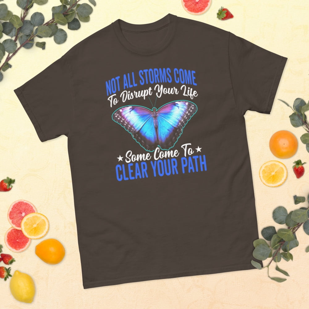 Not All Storms Come To Disrupt Life Motivational Quote Graphic classic ...