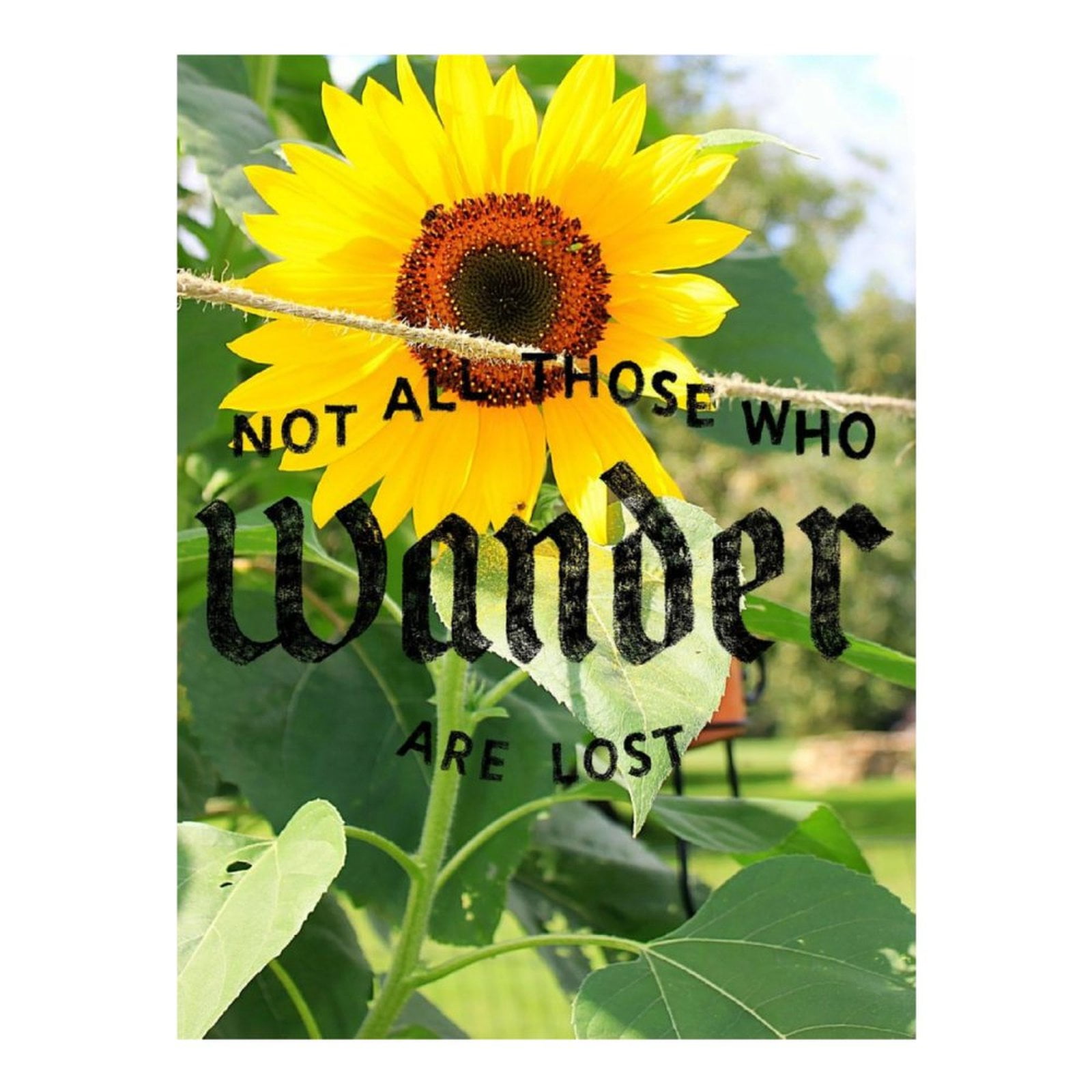 Not All Who Wander Are Lost Diamond Painting Kit, Diamond Art Kit for ...