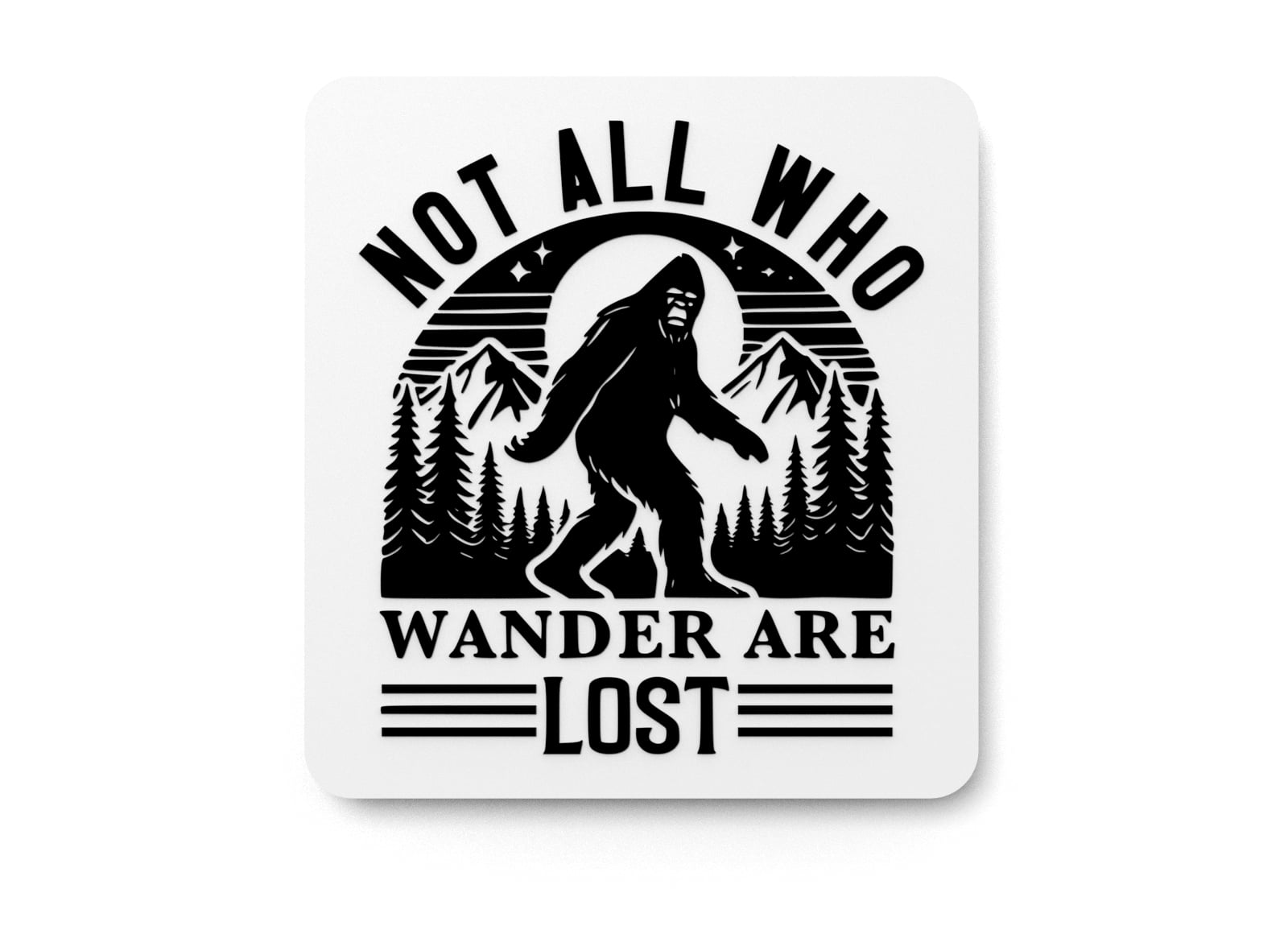 Not All Who Wander Are Lost | Inspirational Sign for Home or Travel ...