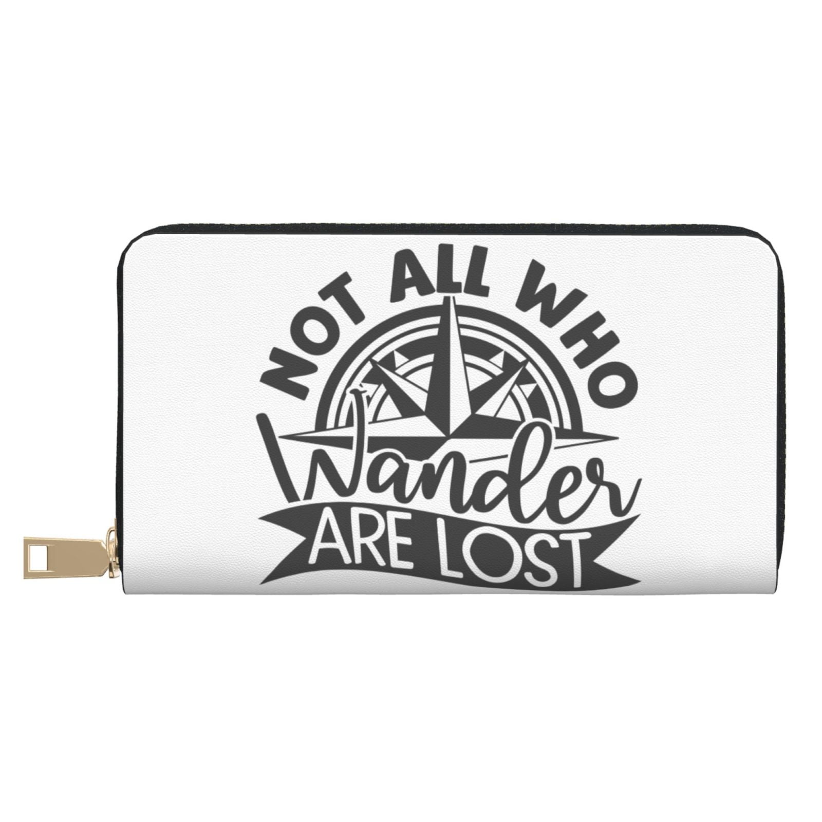 Not All Who Wander Are Lost5 Wallet Women, Leather Bifold Multi Card ...