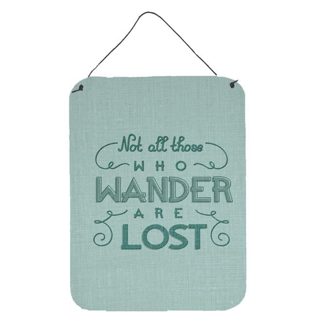 Not All Who Wander are Lost Wall or Door Hanging Prints - Walmart.com