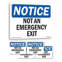 Do Not Disconnect OSHA Notice Aluminum Sign 18 Inch x 12 Inch - 10 Pack ...