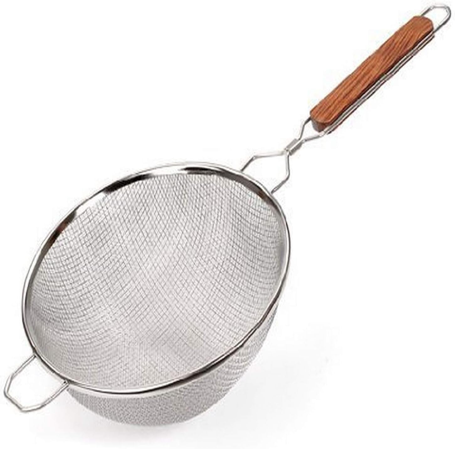 Not Apply 10" Strainer/Double Mesh/Stainless Steel, Silver - Walmart.com